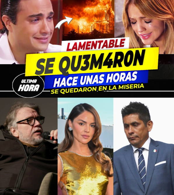 Famosos mexicanos DEVASTADOS POR INCENDIOS en California / LO PERDIERON TODO
